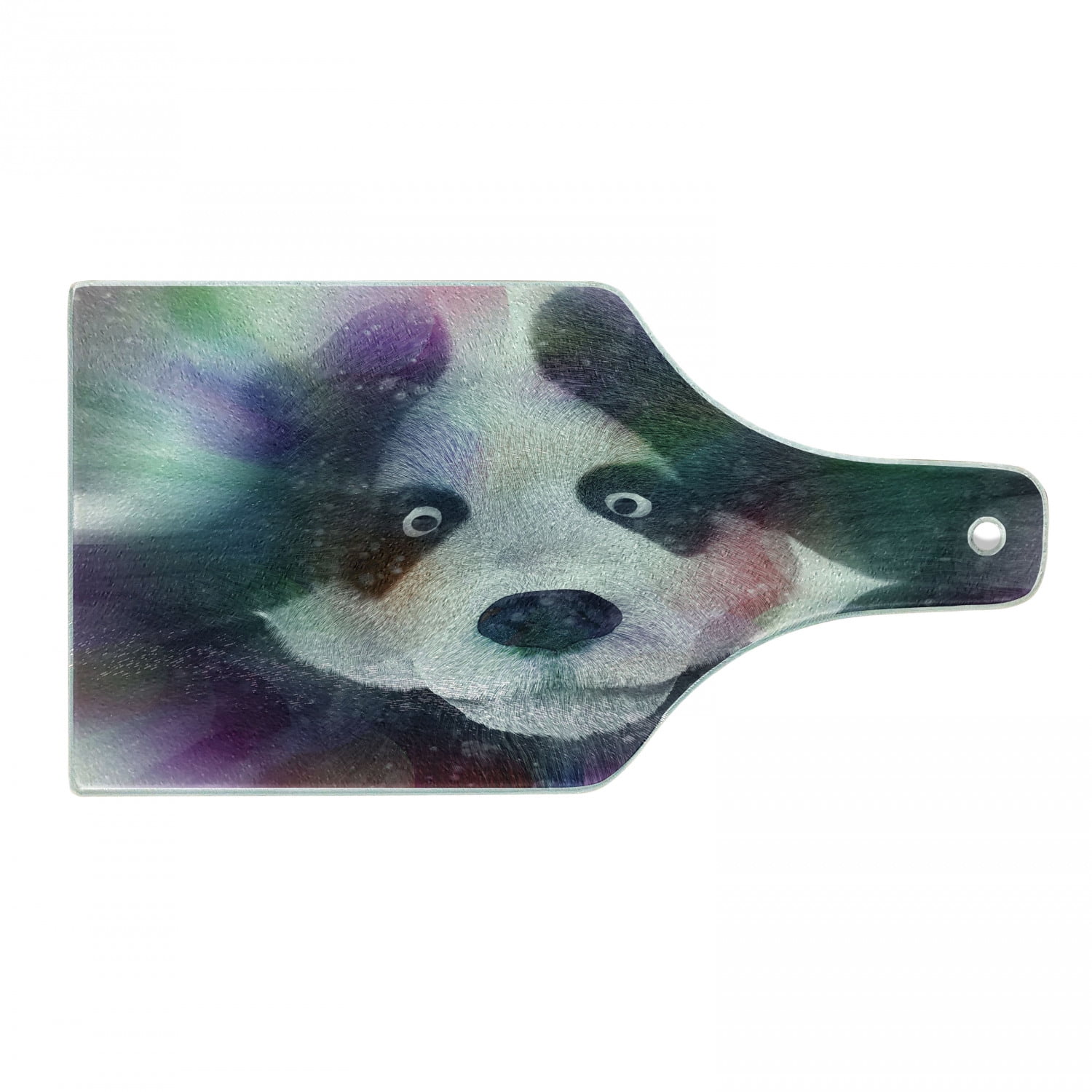 Psychedelic Cutting Board, Panda Character in Dream World of Magic ...