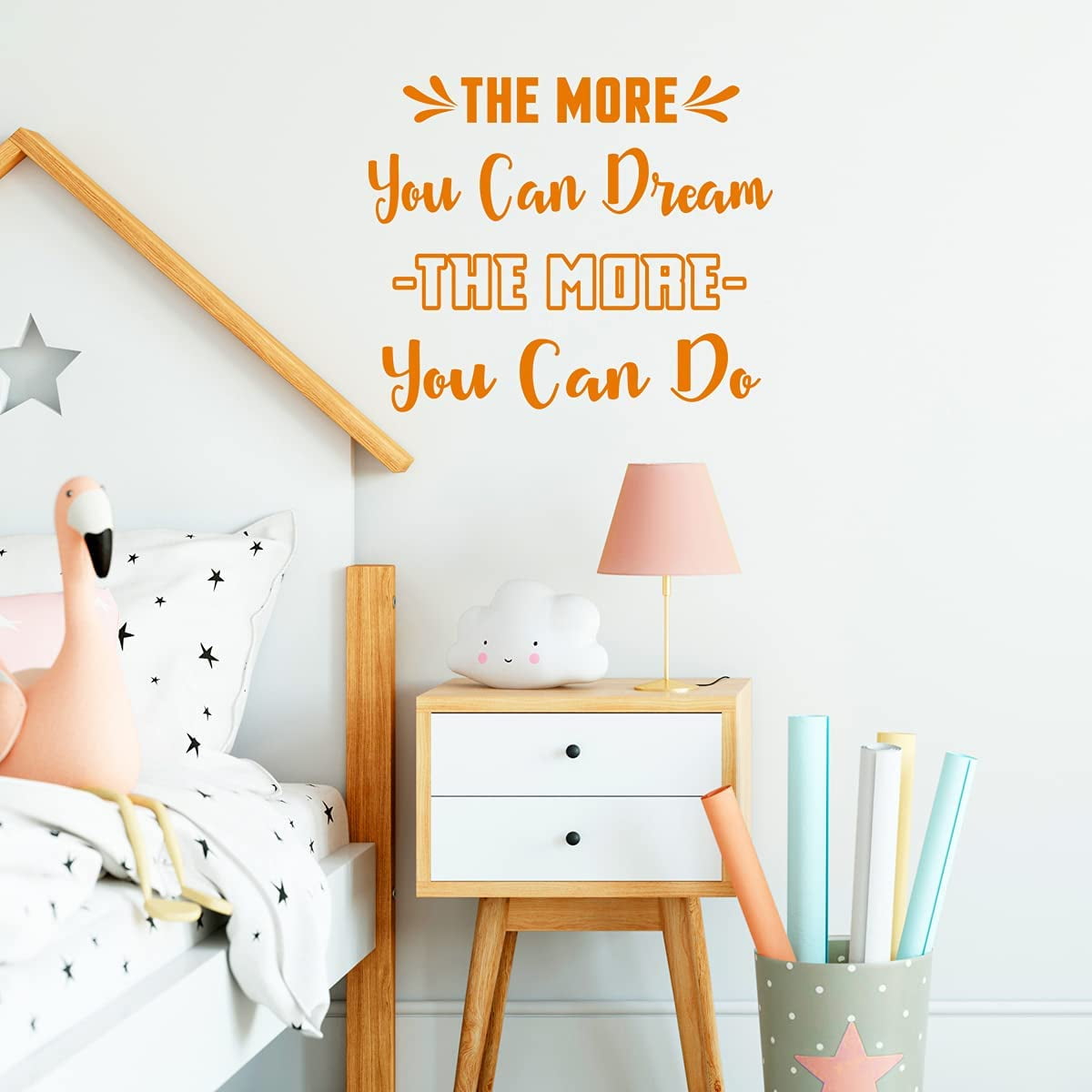 VWAQ The More You Can Dream The More You Can Do Wall Decal ...