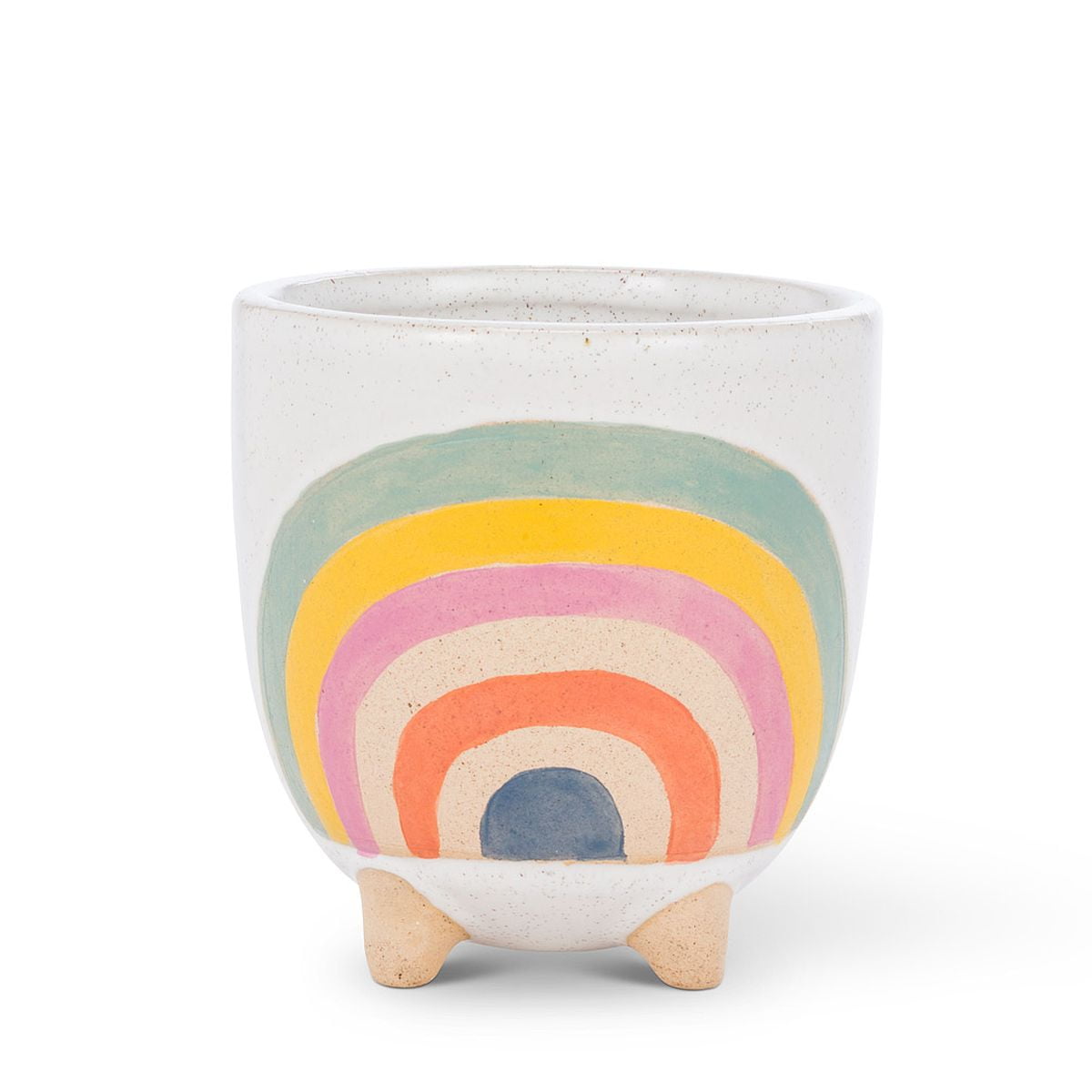 Set of 6 Small Rainbow Planter with Legs - Walmart.com