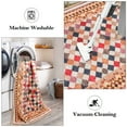 Checkered Rug - Runner Rug 10ft - Non-Slip, Washable Kitchen Rugs ...
