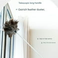 Adjustable AntiStatic Natural Feathered Dusters For MultiSurfaces Home ...