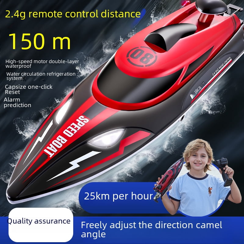 Click here for Unbranded Hj808 Blue Remote Control Boat: 25km/H H... prices