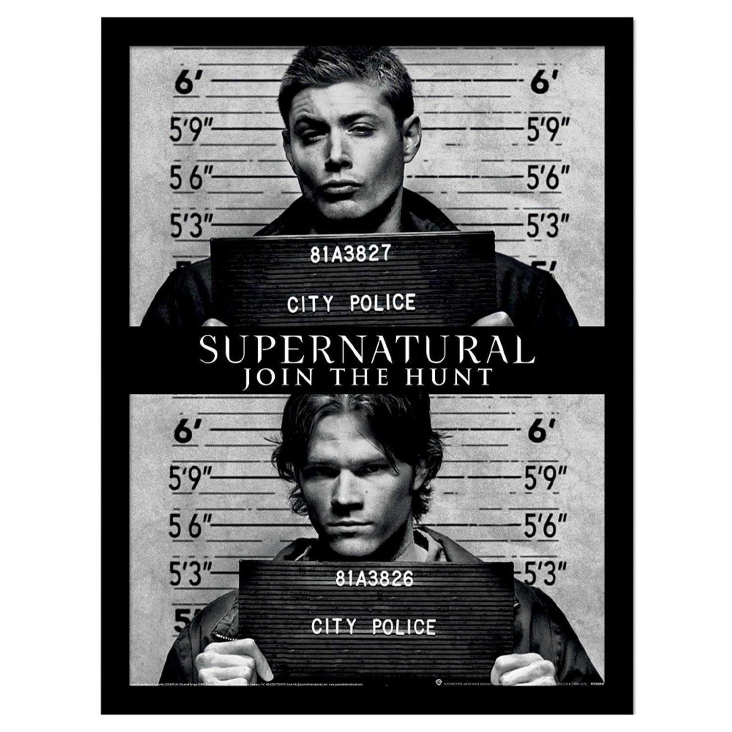 Click here for Supernatural City Police Framed Poster 45cm X 35cm prices
