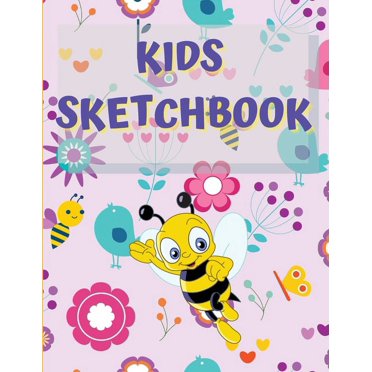 Sketchbook : Cute Birds Sketch Book for Kids - Practice Drawing and ...