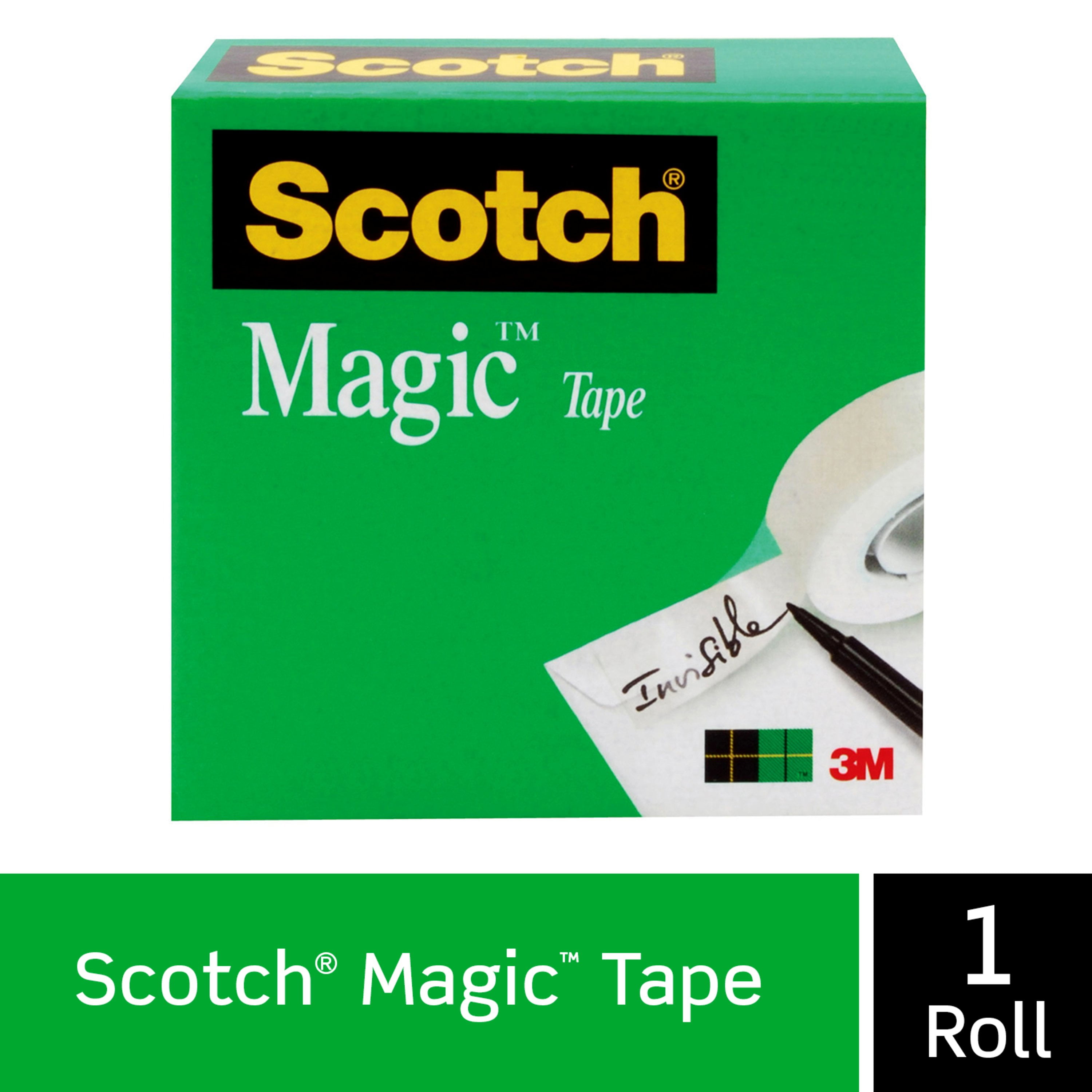 Scotch Magic Tape Refill 1 Core 1 X 36 Yds Clear Mmm81011296