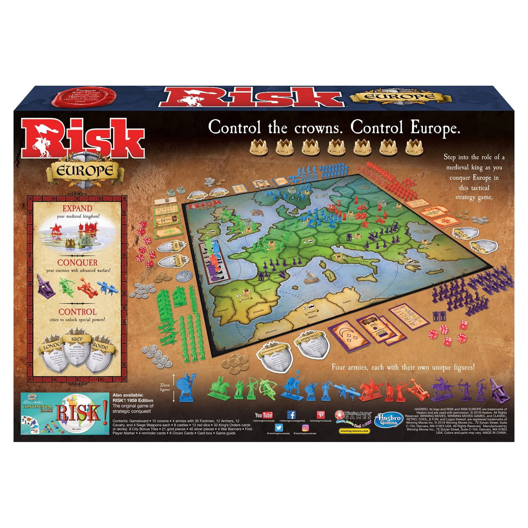 Original Risk Board Game