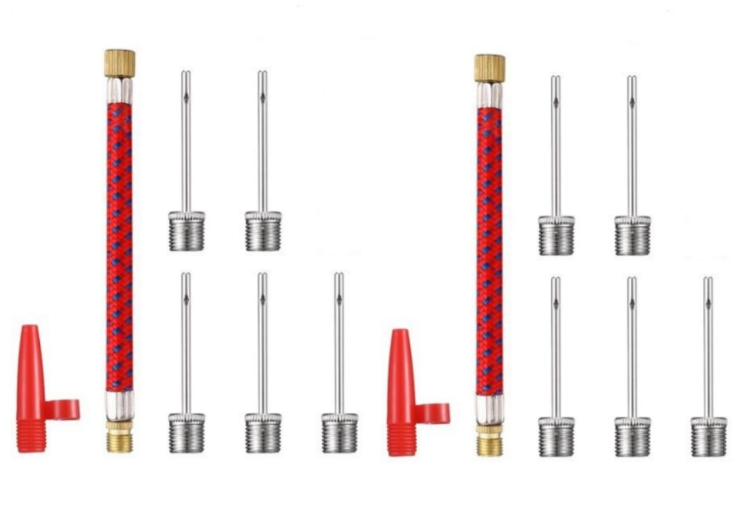 Happon Pump Needle Inflator Adapter Kit, 20 Pcs Air Pump Needle with ...