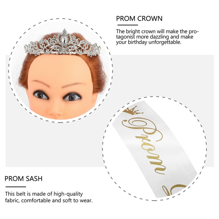 Prom Queen Crown And Sash