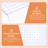 BRIGHTFUFU 1Pcs Clay Pressing Plate For Artists Modelling Sculpting ...