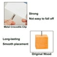 SEIWEI 10PCS Cube Base Memo Clips Holders Metal Clips Crocodile Clips ...
