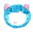 Ears Headband For Facial Headband And Wristband Set Cute Cat Ears Headband For Washing Face