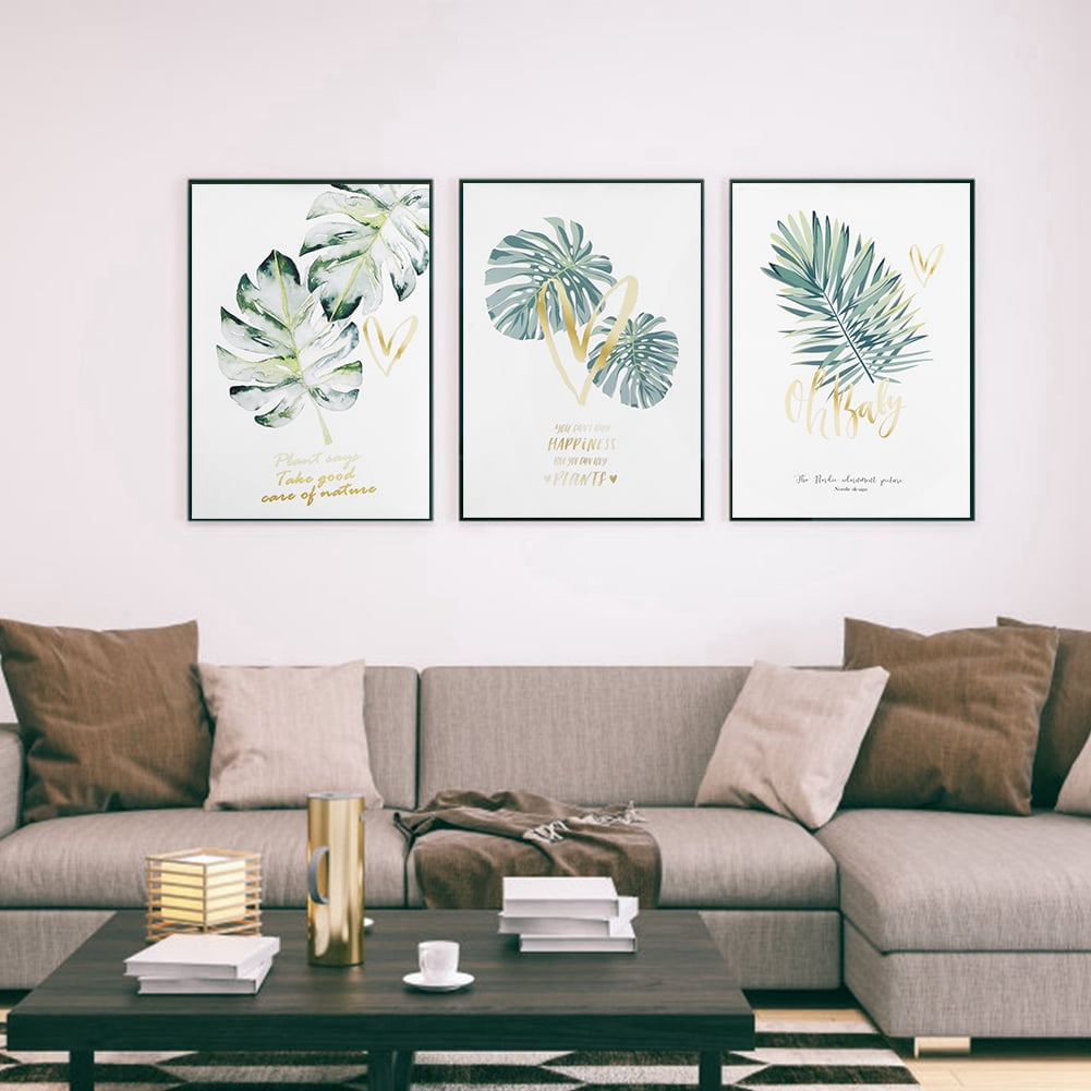 Click here for Lhcer Wall Art Canvas Painting  3pcs Nordic Style... prices