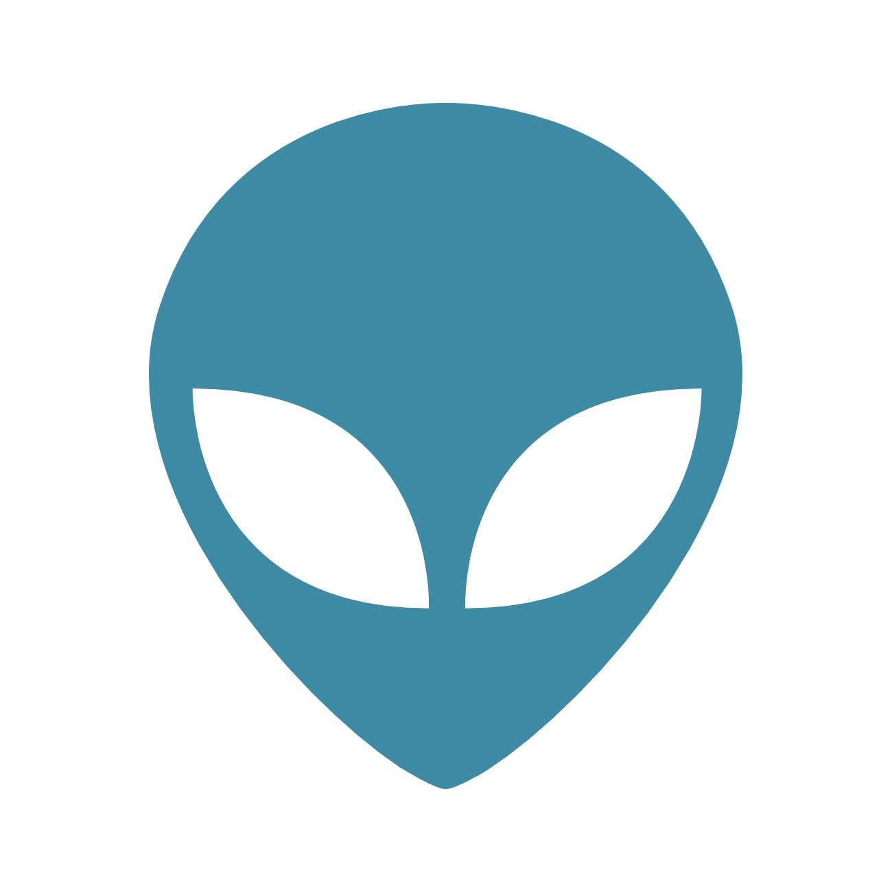 Alien Sticker Decal Die Cut - Self Adhesive Vinyl - Weatherproof - Made ...