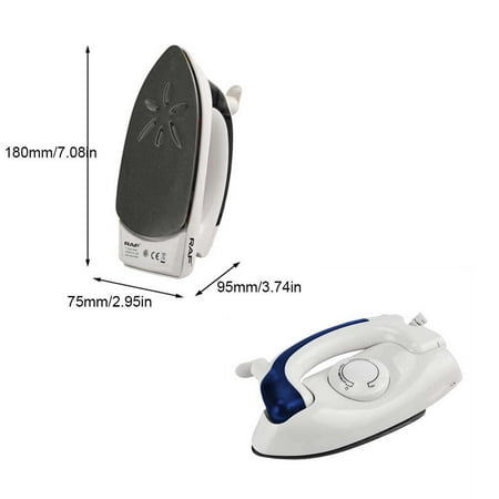 serony Steam Iron Portable Handheld Detachable Water Case Cable Power ...