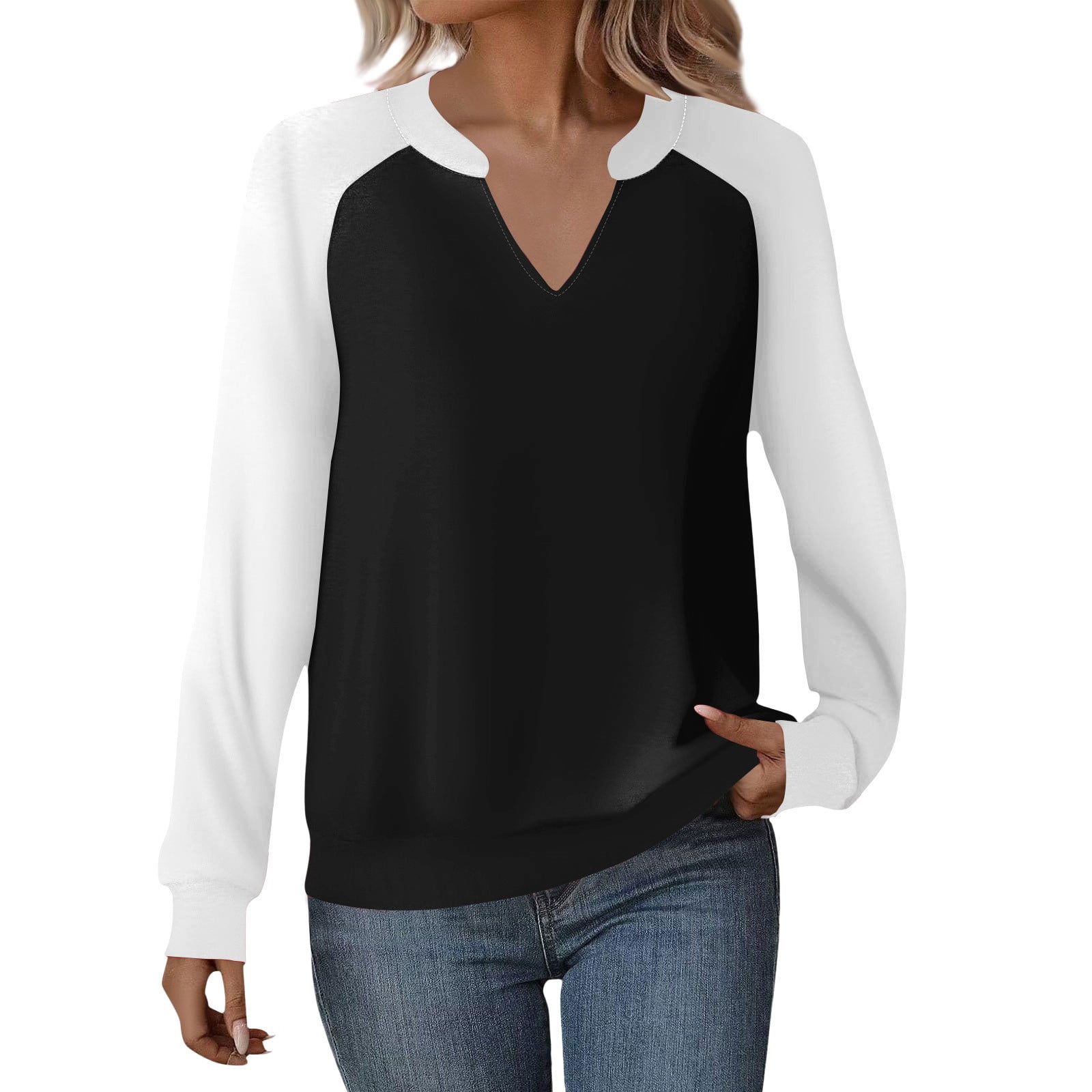 Click here for Manxivoo Womens Loose Casual Drop Shoulder Pullove... prices