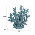 Pax 11 Inch Faux Coral Accent Decor for Tabletops, Powder Blue ...