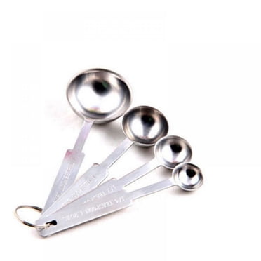 Lindy's 4-Pc Stainless Steel Measuring Scoop Set - Walmart.com