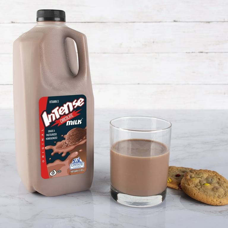 Upstate Farms Intense Original Chocolate Milk, Half Gallon, 47% OFF