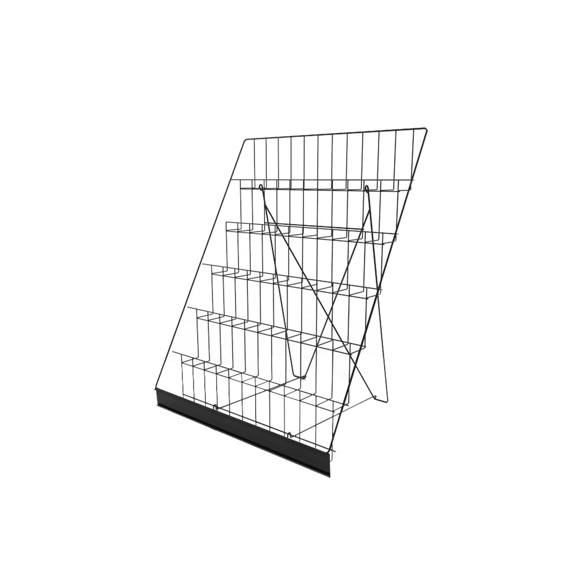 Click here for Fixturedisplays 6-Tiered Black Wire Display Rack 2... prices