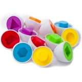 Board No More! Educational Matching Shape and Color Eggs Game - Walmart.com