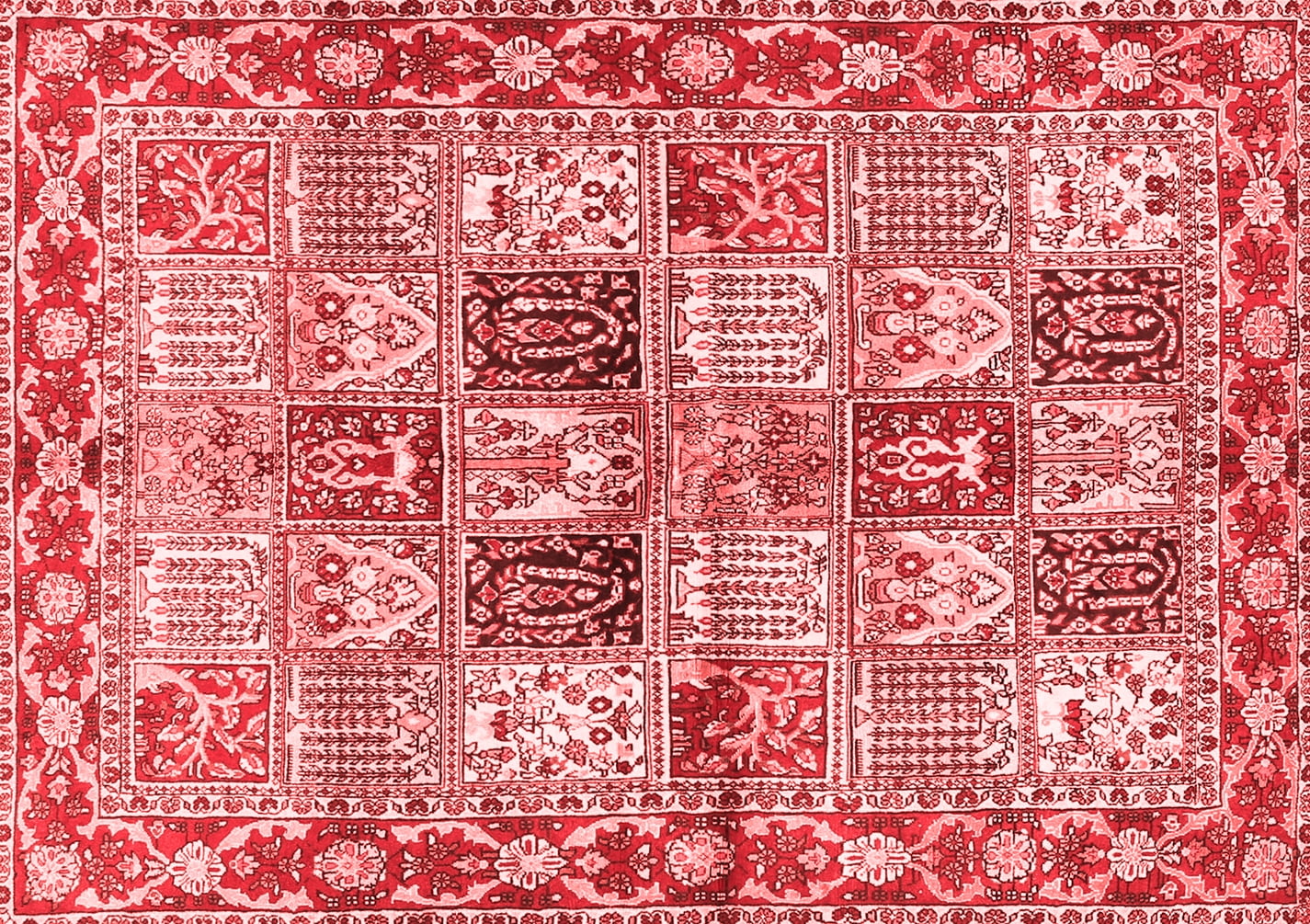 Ahgly Company Indoor Rectangle Persian Red Traditional Area Rugs, 7' x ...