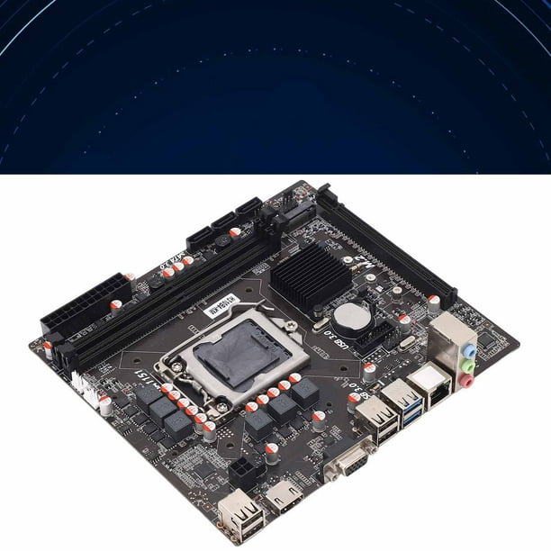 M ATX Motherboard, H310B Motherboard DDR4 Memory All Solid State ...