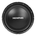 Memphis Audio SRX1240 500 Watt Car Subwoofer with Amplifier, 8.9 x 7.8 ...