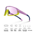 WINDLAND Photochromic Cycling Glasses Eyewear Light Weight Flexible ...