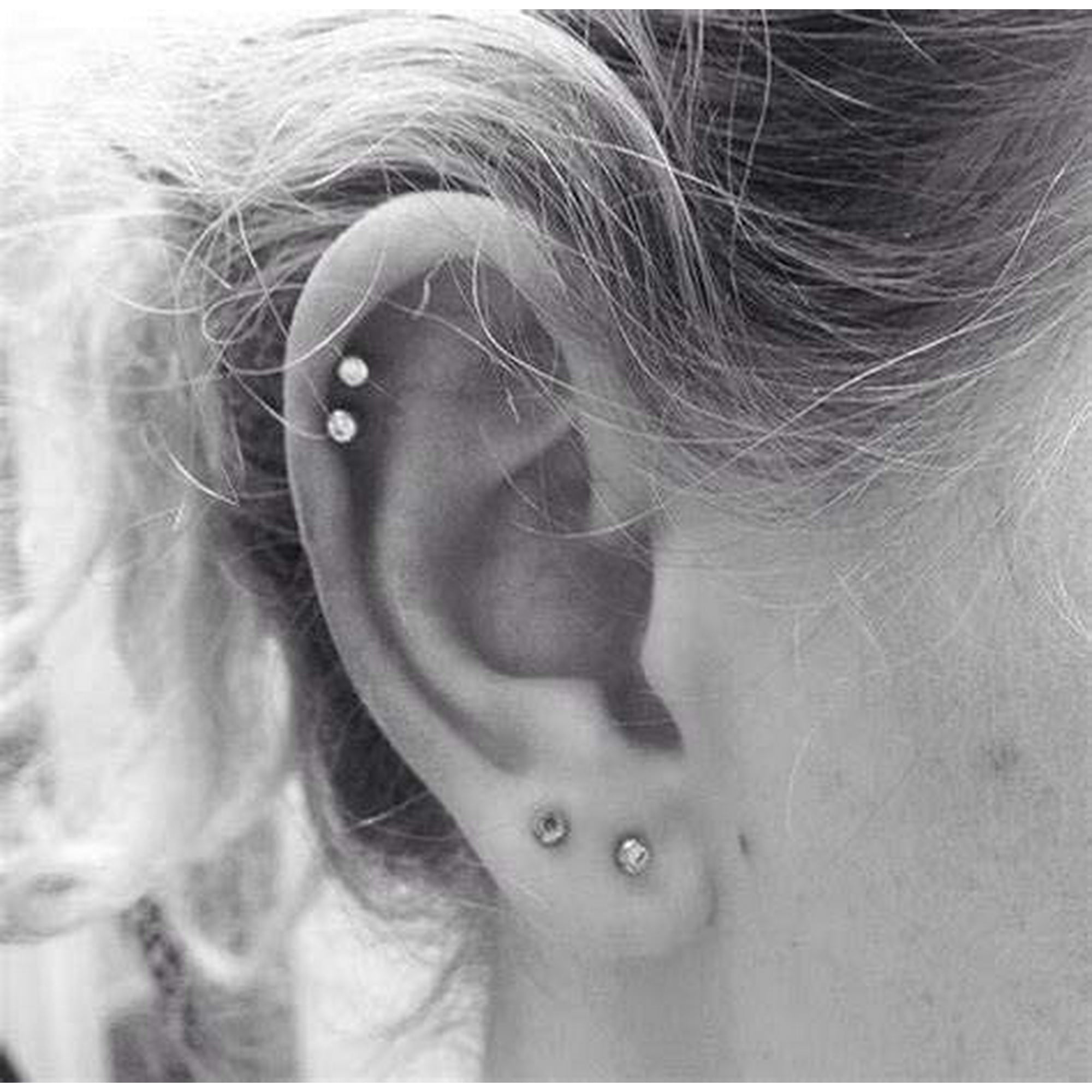 Forward Helix Ear Piercings