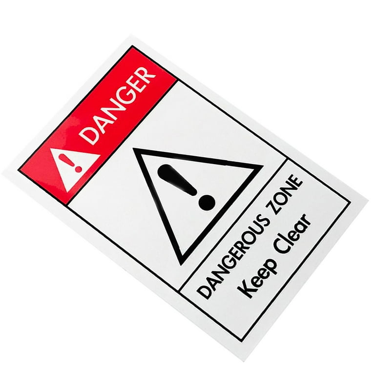 Danger Zone Signs