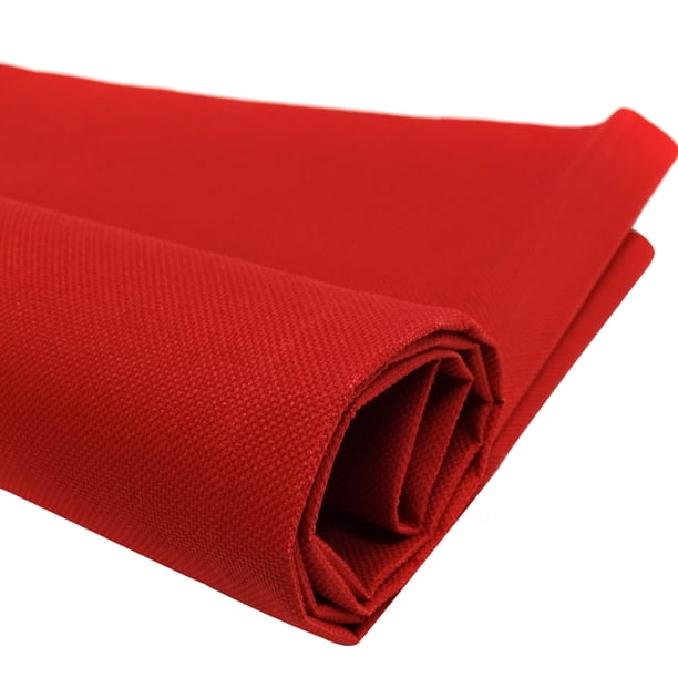 SHASON TEXTILE PRO TUFF OUTDOOR FABRIC, DARK RED. (By The Yard ...