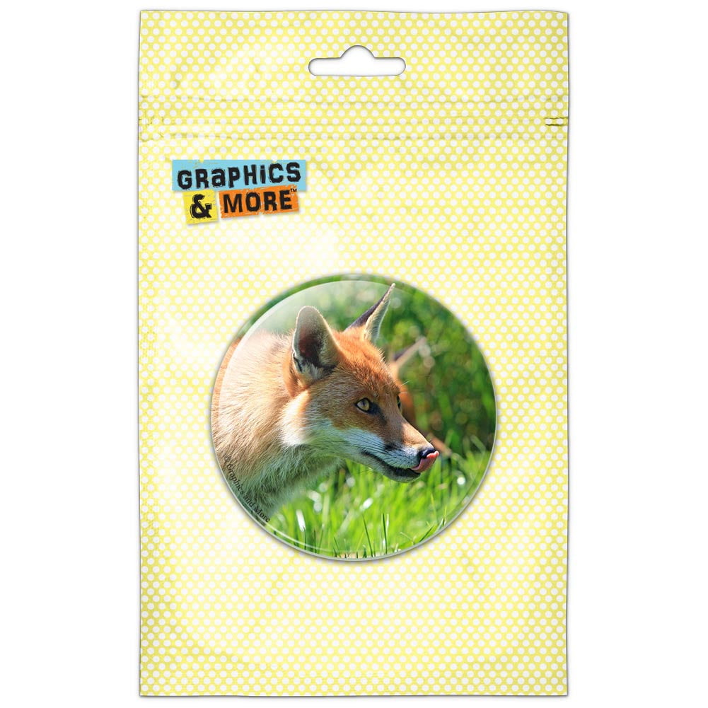 Fox Tongue Out Refrigerator Button Magnet - Walmart.com