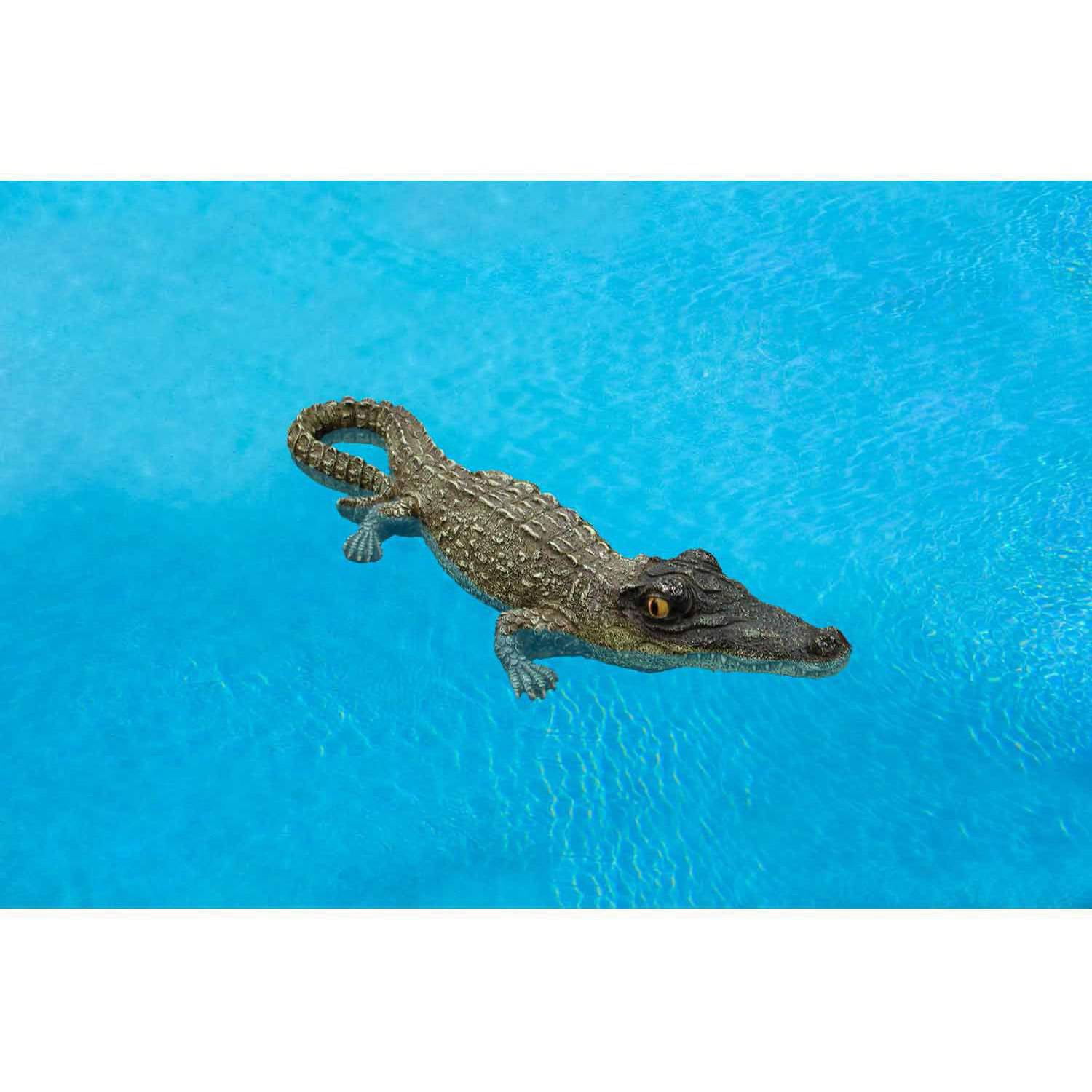 Poolmaster Small Floating Alligator, 18" - Walmart.com