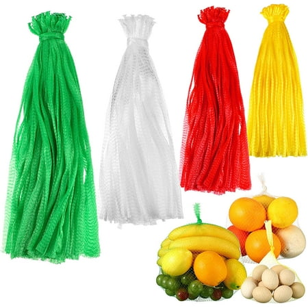 400 Pcs Mesh Produce Bags for Vegetables Reusable Nylon Vegetable Onion ...