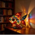 Animal Resin LED Night Light, USB Operated Creative Bedside Lamp with ...