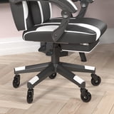 BizChair Gaming Chair Racing Computer Chair with Fully Reclining Back ...