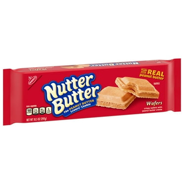 Nutter Butter Peanut Butter Wafer Cookies, 10.5 oz Pack - Walmart.com