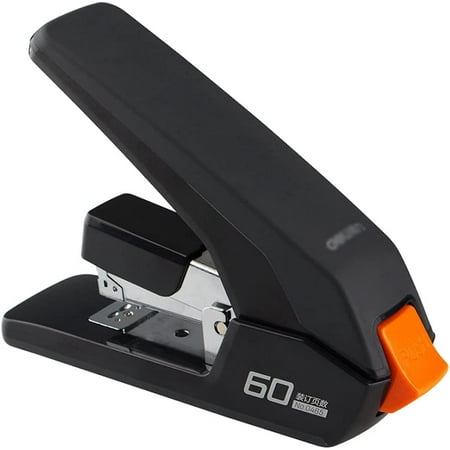 staplers Office Black Desktop Stapler, 60 Sheet Capacity One Finger ...