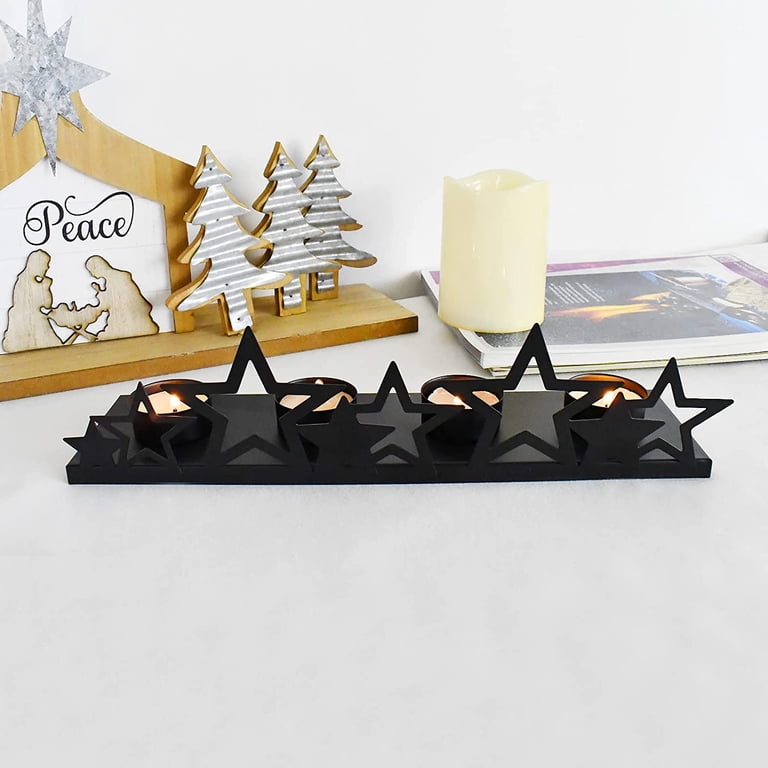 Star Votive Candle Tree