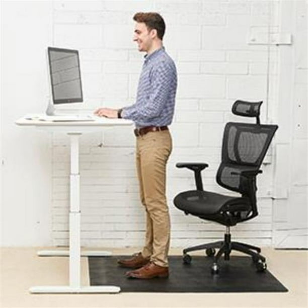 36 x 48 in. Sit Stand Chair Mat for Multi-Surface - All Pile or Hard ...