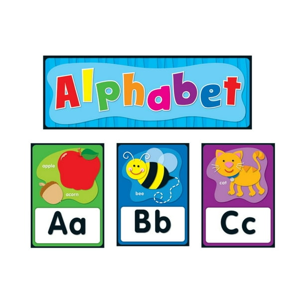 Carson Dellosa Alphabet Bulletin Board Set 27 Total Pieces Pieces 26