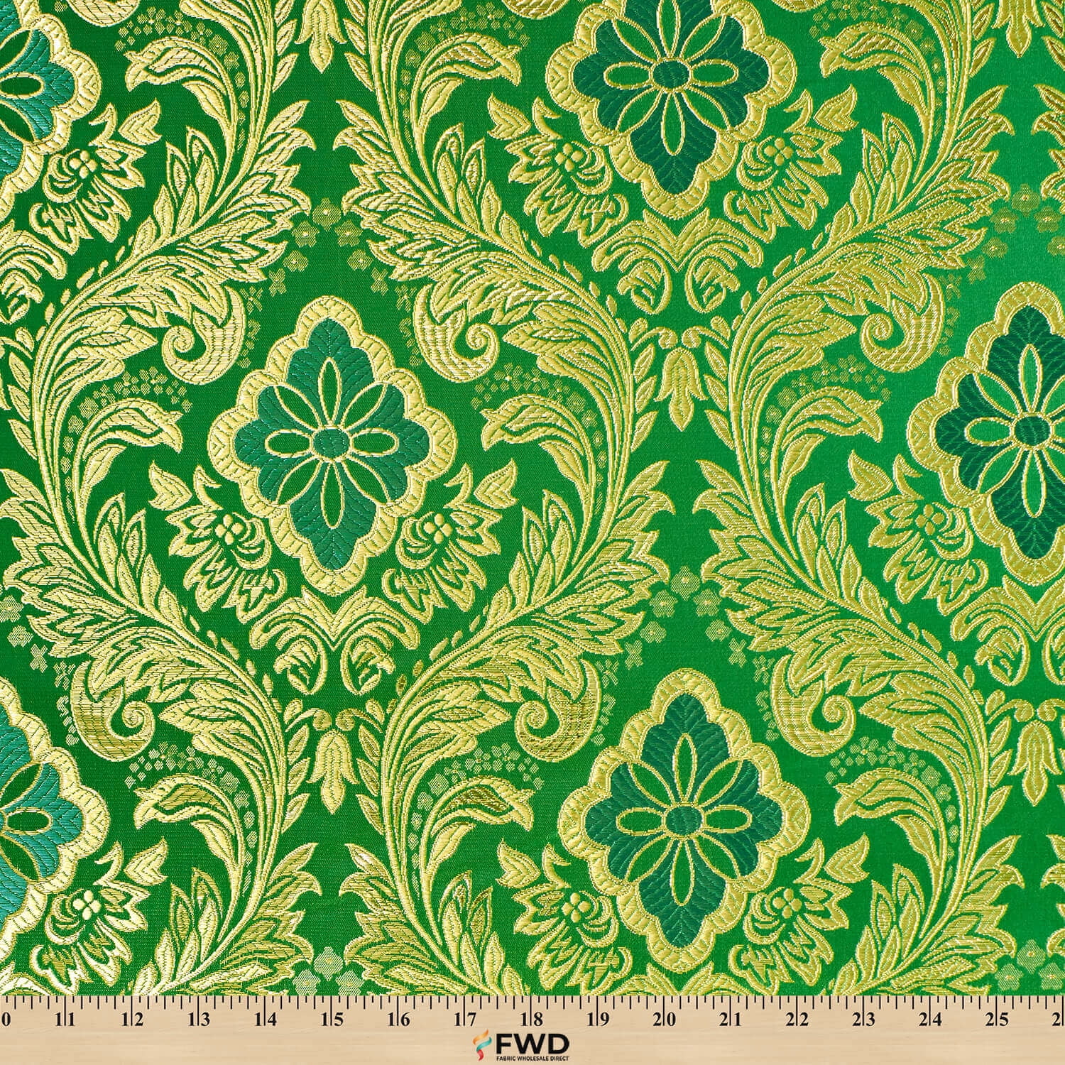 Blue Brocade Pattern