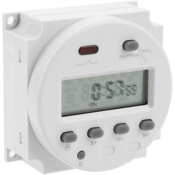 Digital Programmable Timer Time Control Switch With Long Life, Model ...