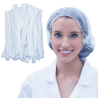 White Fine Mesh Hair Nets, 24", 500/case - Walmart.com