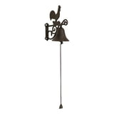 Walmart Cast Iron Rooster Dinner Bell, Rustic Western Farmhouse Decor ...