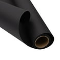 JAM Paper Matte Wrapping Paper, 26.3 Sq ft, Matte Black, Roll 1 Pack ...