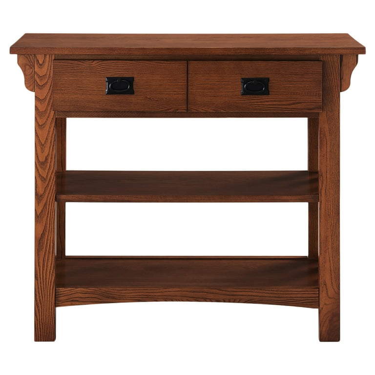 Solid Oak Sofa Table Mission Style | Cabinets Matttroy