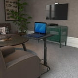 Mainstays Adjustable Folding Table, Black, Recommended for Banquets ...