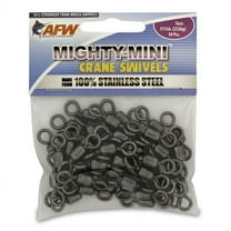 AMERICAN FISHING WIRE AFW Stainless Steel Ball Bearing Snap Swivels ...