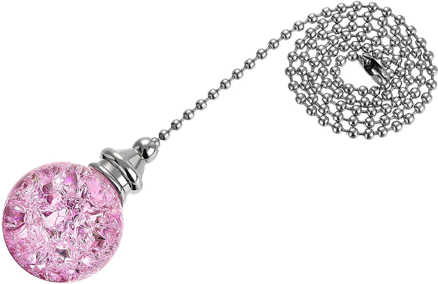 20 Inch Ceiling Fan Pull Chain, Decorative Crystal Fan Pull Chain ...